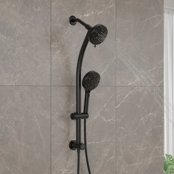 Logmey Multi Function Dual Shower Head Wayfair
